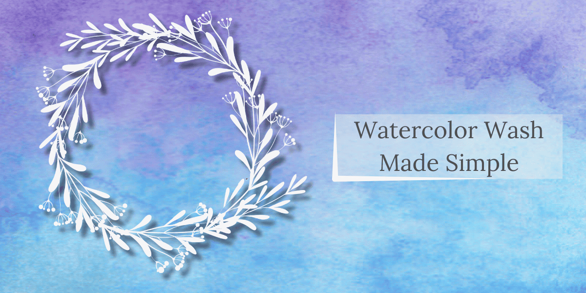 Easy Watercolor Wash Card Tutorial for Beginners - Card Palettes